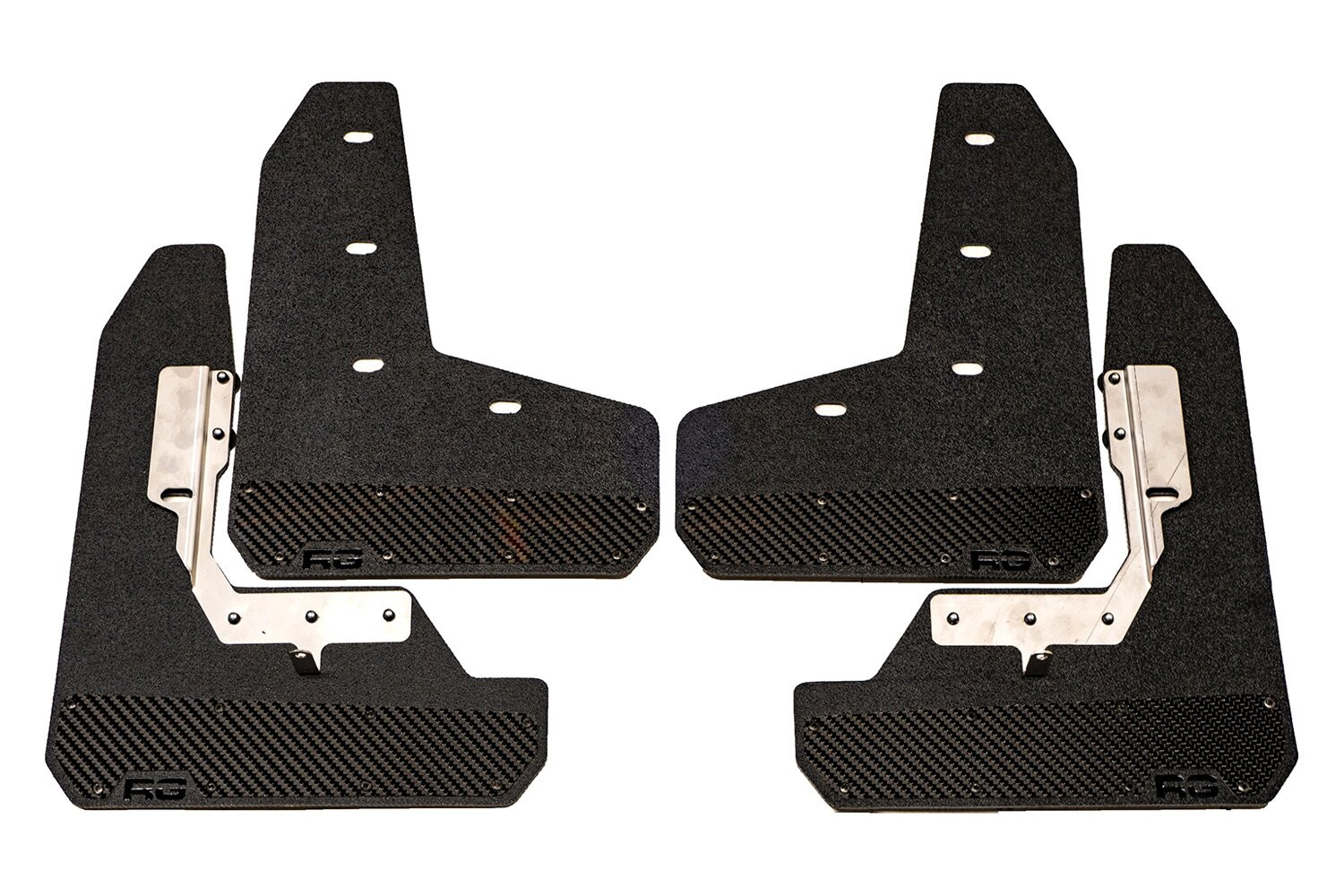 REK GEN® CF1001 - Performance Carbon Edition Black Mud Flaps with ...
