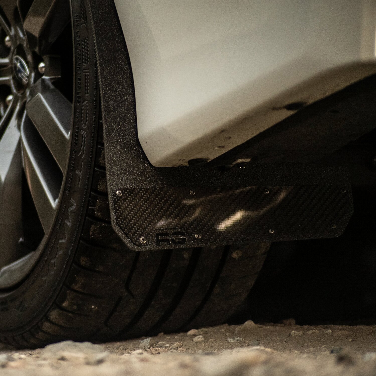 REK GEN® CF1001 - Performance Carbon Edition Black Mud Flaps with ...