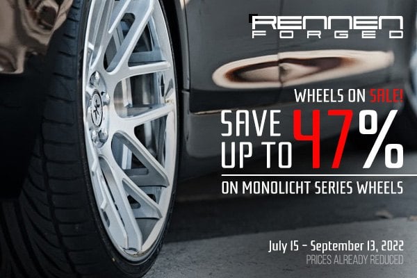 RENNEN® CSL-2 Wheels - Brushed Silver with Chrome Step Lip Rims