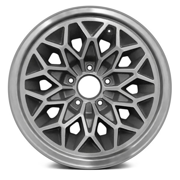 Replace® ALYGV023U10U1 - 10 Spider-Spoke Silver with Machined Accents ...
