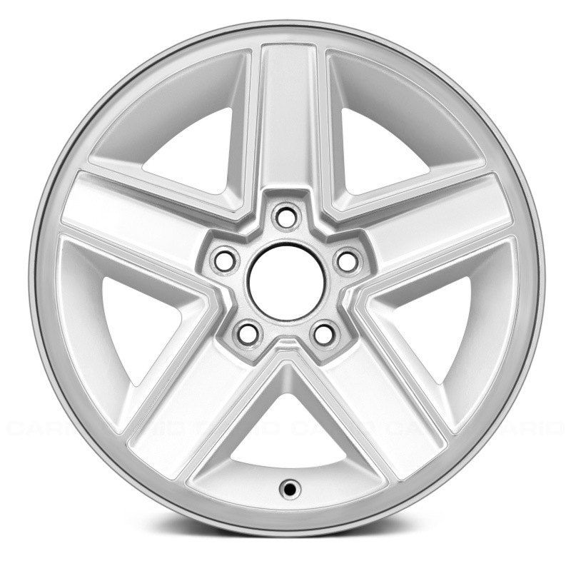 Replace® ALYGE046U51 - 5-Spoke White with Machined Hub 15x7 Alloy ...