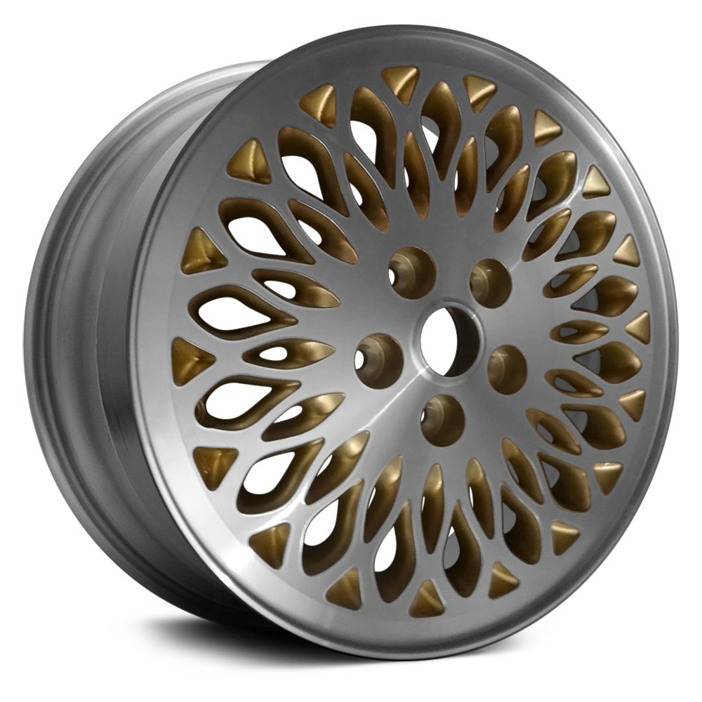 Replace® ALYCH032U55 - 36 Spider-Spoke Gold 16x6.5 Alloy Factory Wheel ...