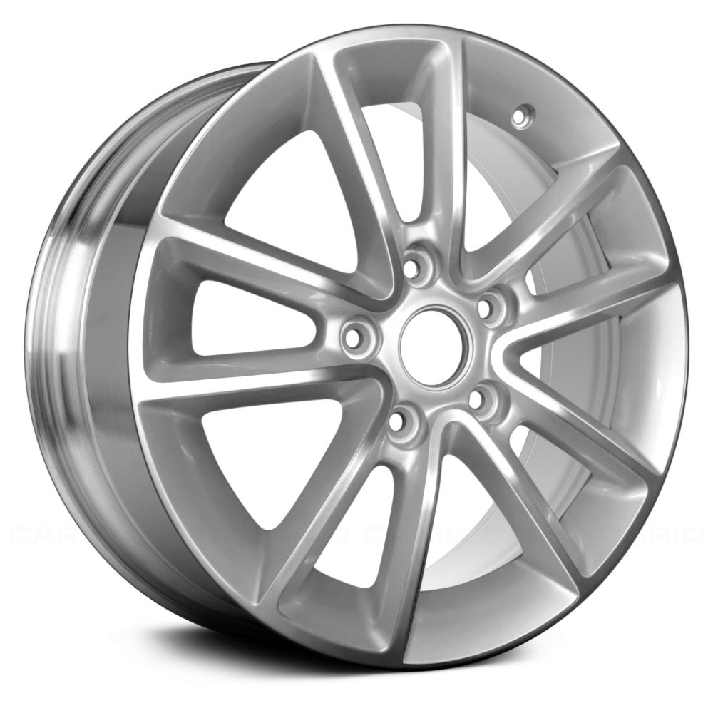 Replace® ALYCL034U92 - 5 V-Spoke Silver 17x6.5 Alloy Factory Wheel ...