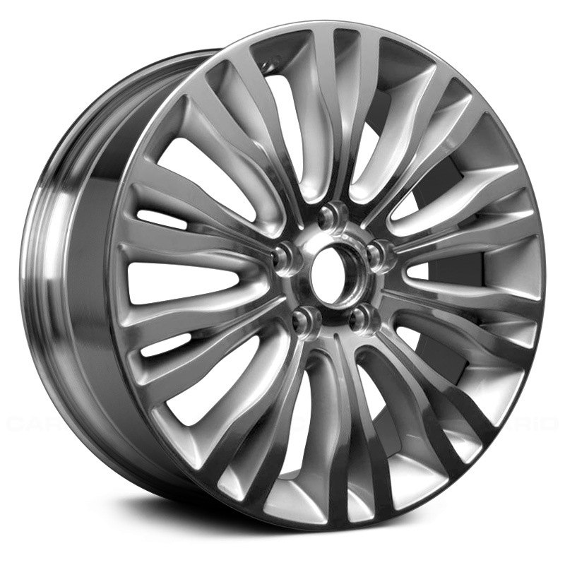 Replace® ALYCK095U90 - 10 Y-Spoke Silver with Polished Face 18x7 Alloy ...