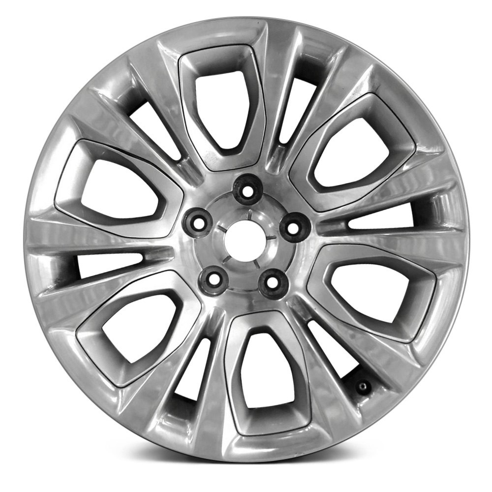 Replace® ALYCL039U78 - 6 V-Spoke Smoked Silver 20x9 Alloy Factory Wheel ...