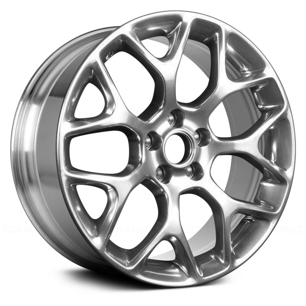 Replace® ALYCL081U80U1 - 7 Y-Spoke Polished 18x8 Alloy Factory Wheel ...