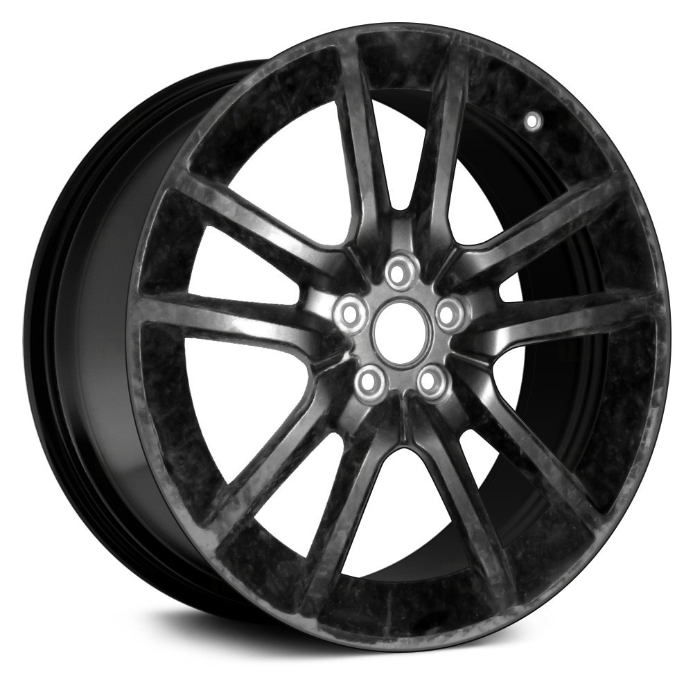 Replace® ALYCN093U45 - 10-Spoke Black Satin Clear 20x8 Alloy Factory ...