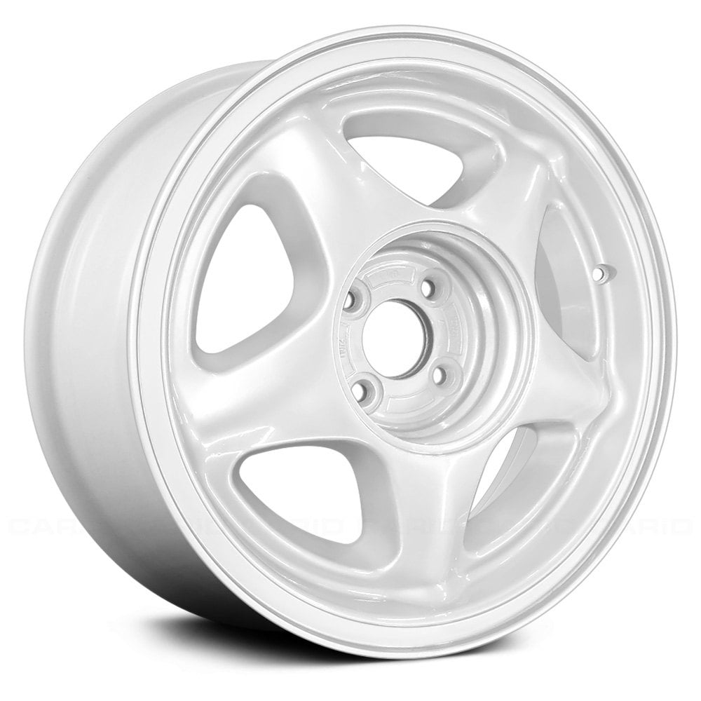 Replace® ALYFA048U50 - 5-Spoke White 16x7 Alloy Factory Wheel ...