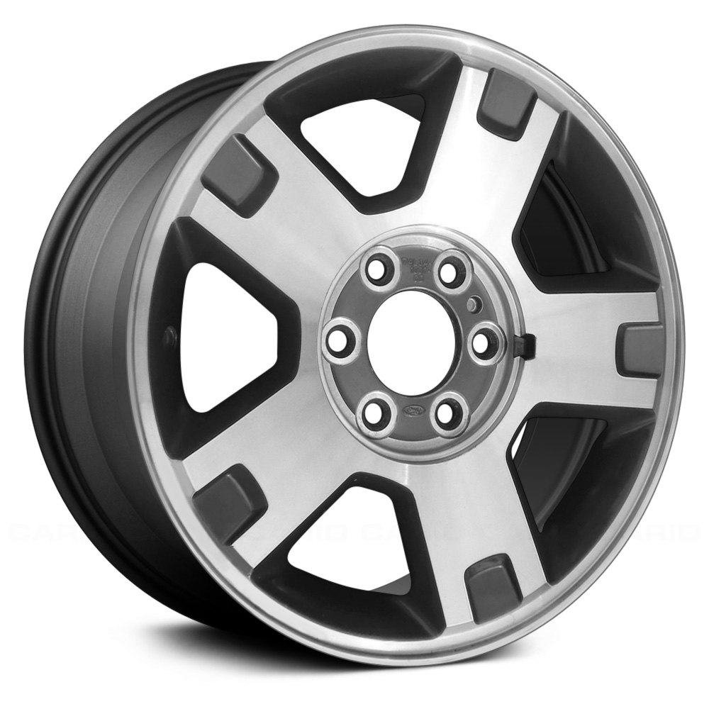 Replace® - Ford F-150 2005 5-Spoke Machined with Charcoal Pockets 18x7 ...