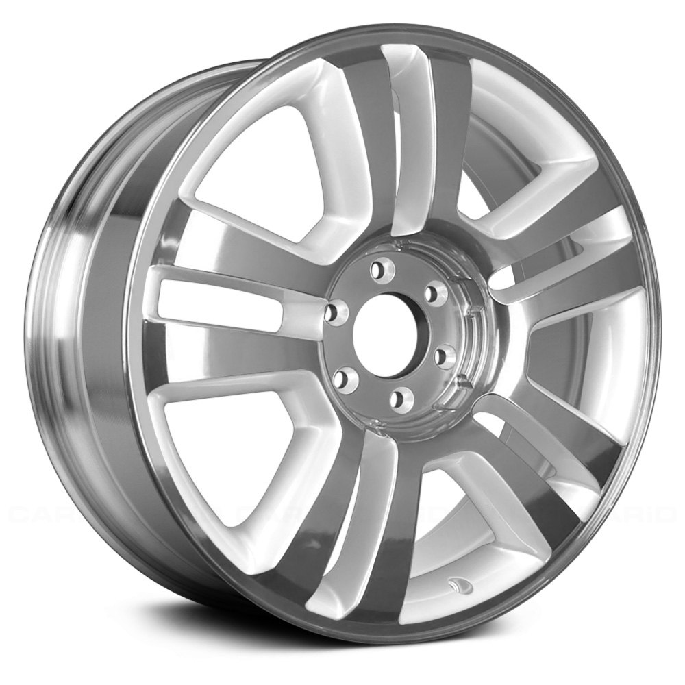 Replace® ALYFG087U50 - Double 5-Spoke White 22x9 Alloy Factory Wheel ...