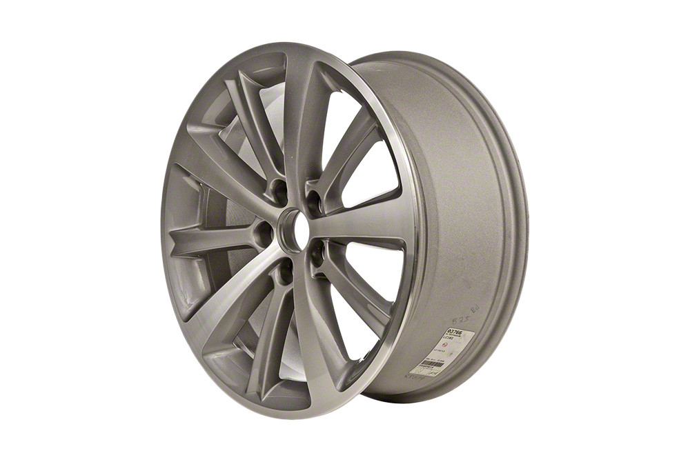 Replace® ALYFR095A30U1 - 10-Spoke Machined and Charcoal 19x8 Alloy ...