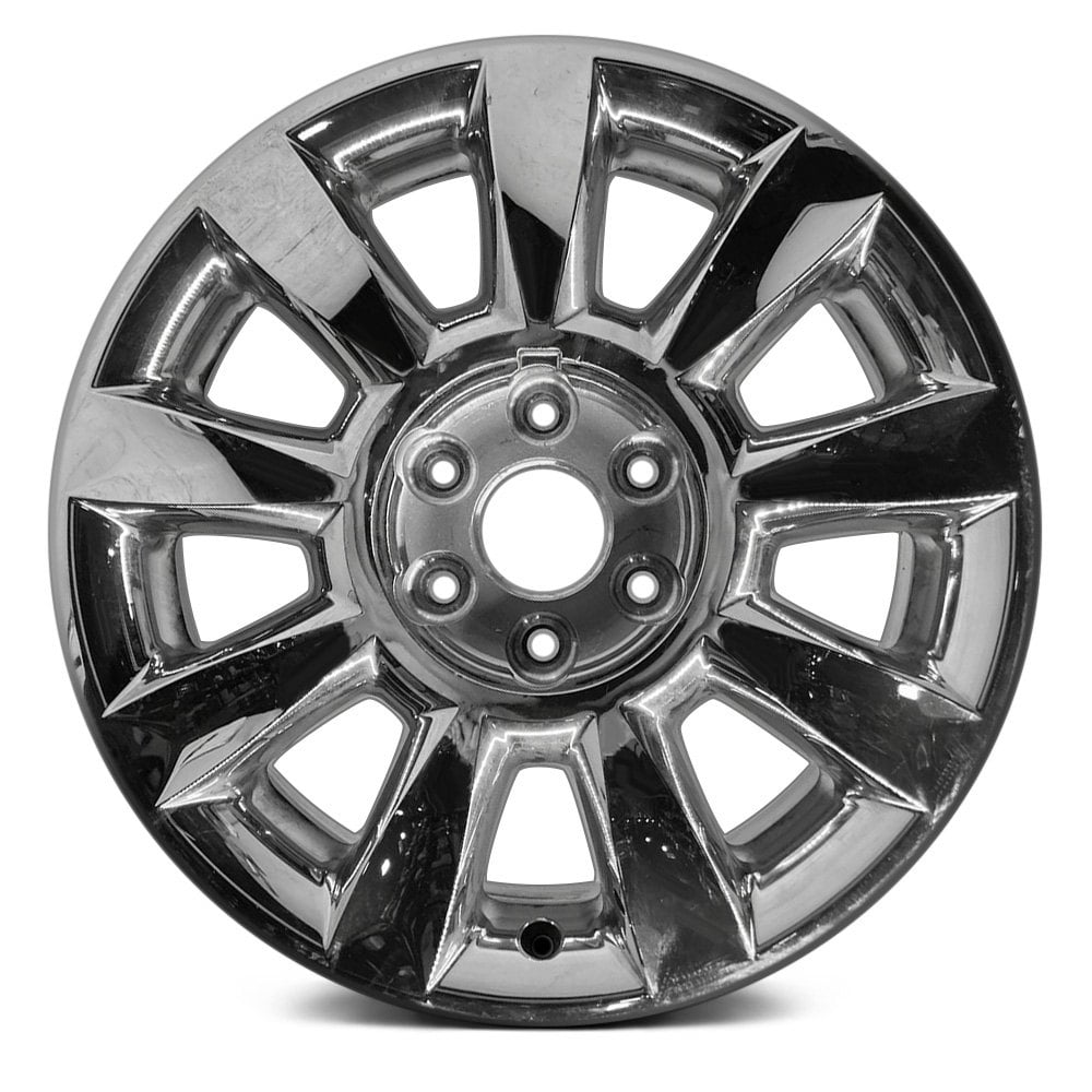 Replace® ALYGB044U86N - 9-Spoke Cladded Chrome 19x7 Alloy Factory Wheel ...
