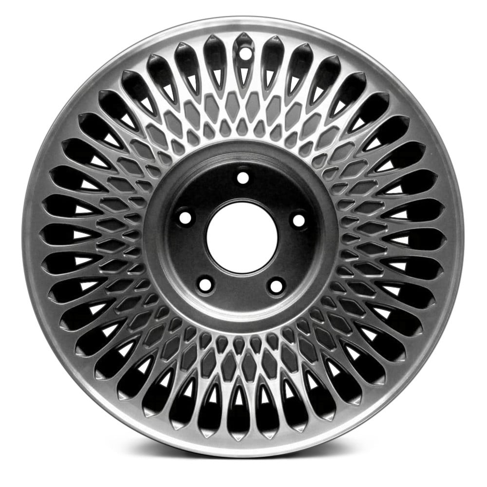 Replace® ALYGL026U45 - 40 Spider-Spoke Black with Machined Accents 15x6 ...
