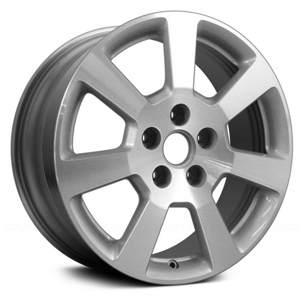 Replace® ALYGL099U10 - 7-Spoke Silver with Machined Face 17x7.5 Alloy ...