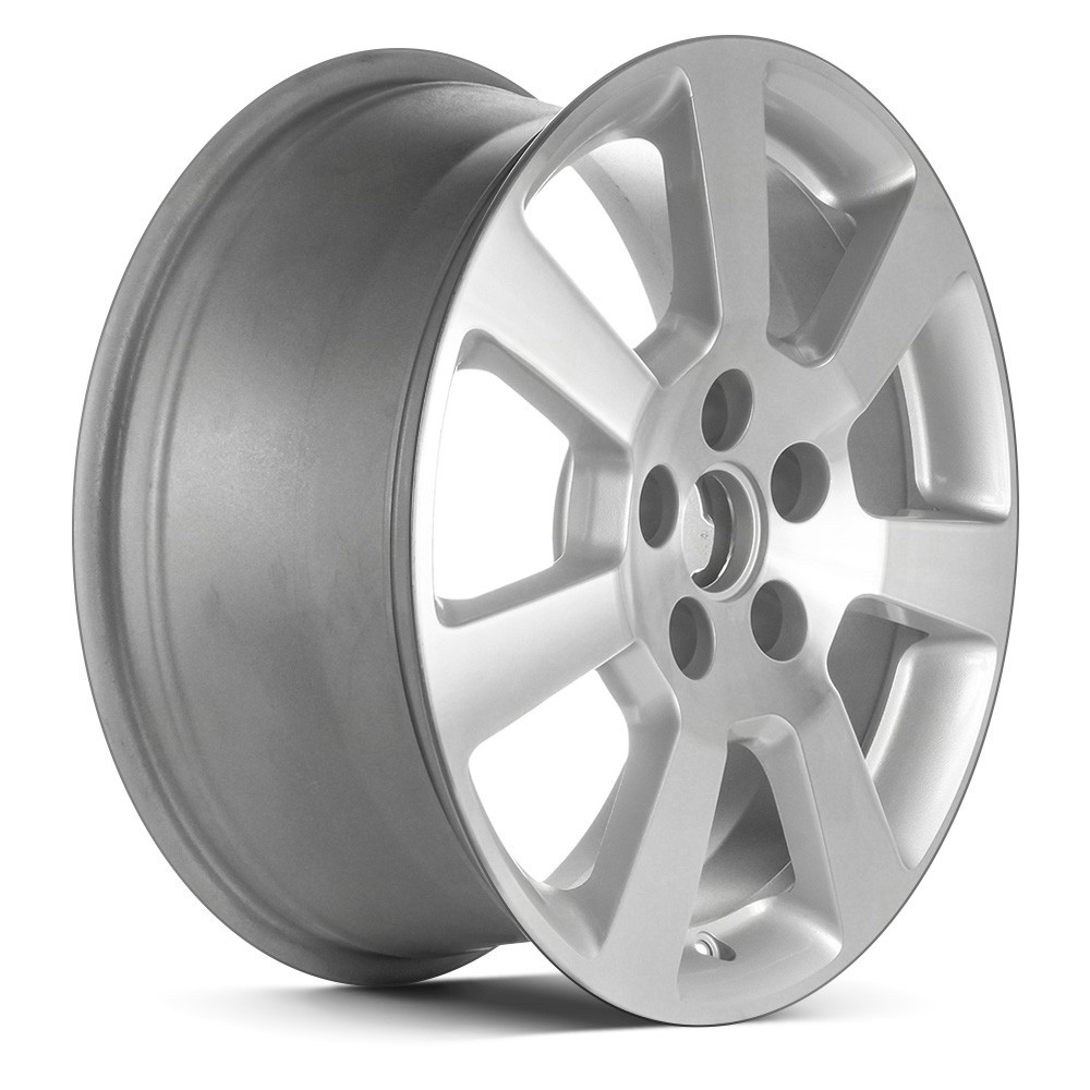 Replace® ALYGL099U10 - 7-Spoke Silver with Machined Face 17x7.5 Alloy ...