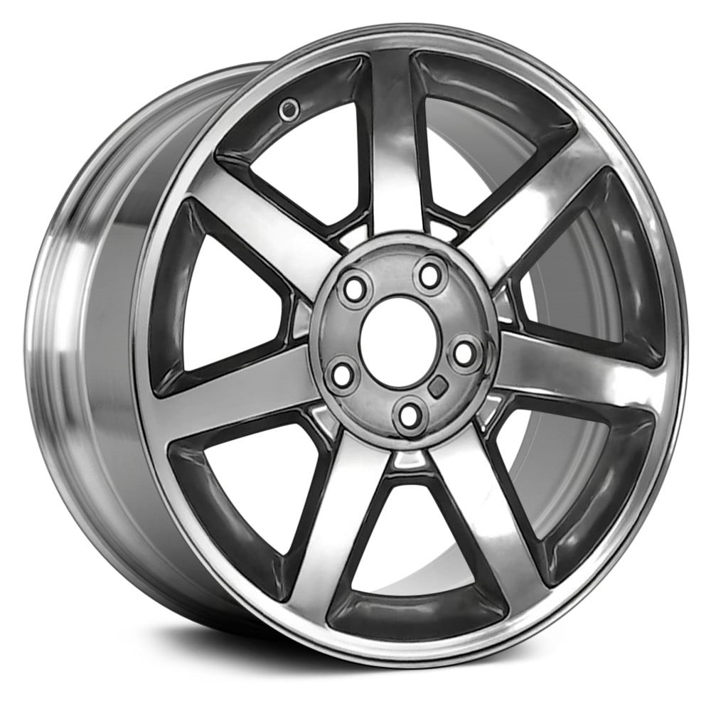 Replace® ALYGU017U80 - 7 I-Spoke Polished 17x7.5 Alloy Factory Wheel ...