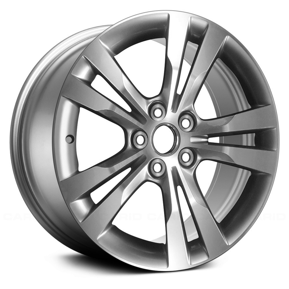 Replace® ALYGQ051U78 - Double 5-Spoke Medium Smoked Hyper Silver 18x9.5 ...