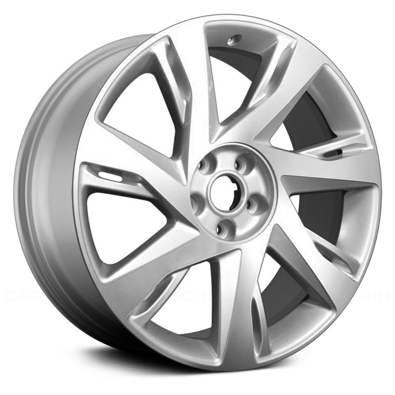 Replace® ALYGN012U10 - 7 Double Spiral-Spoke Machined and Sparkle ...