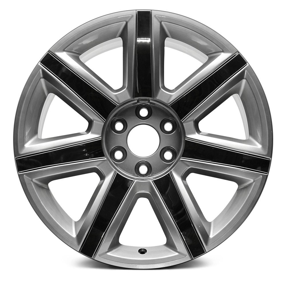 Replace® ALYGQ084U20N - 7 I-Spoke Silver 22x9 Alloy Factory Wheel - Replica