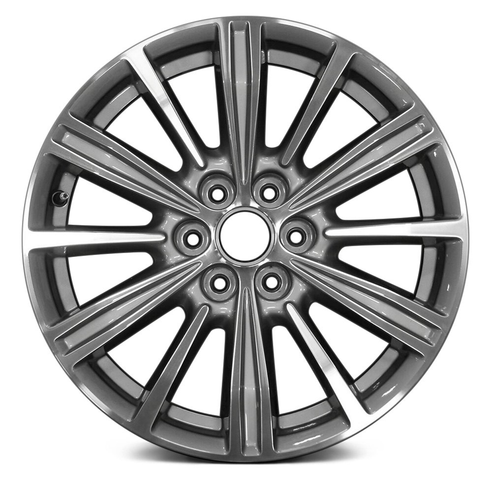 Replace® ALYGN042U10 - 12 Alternating-Spoke Silver 18x8 Alloy Factory ...