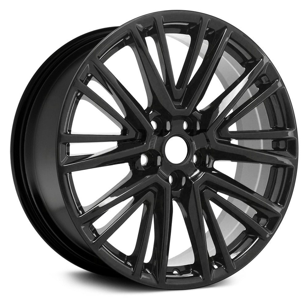 Replace® ALYGY059A45 - 20-Spoke Black 20x8.5 Alloy Factory Wheel ...