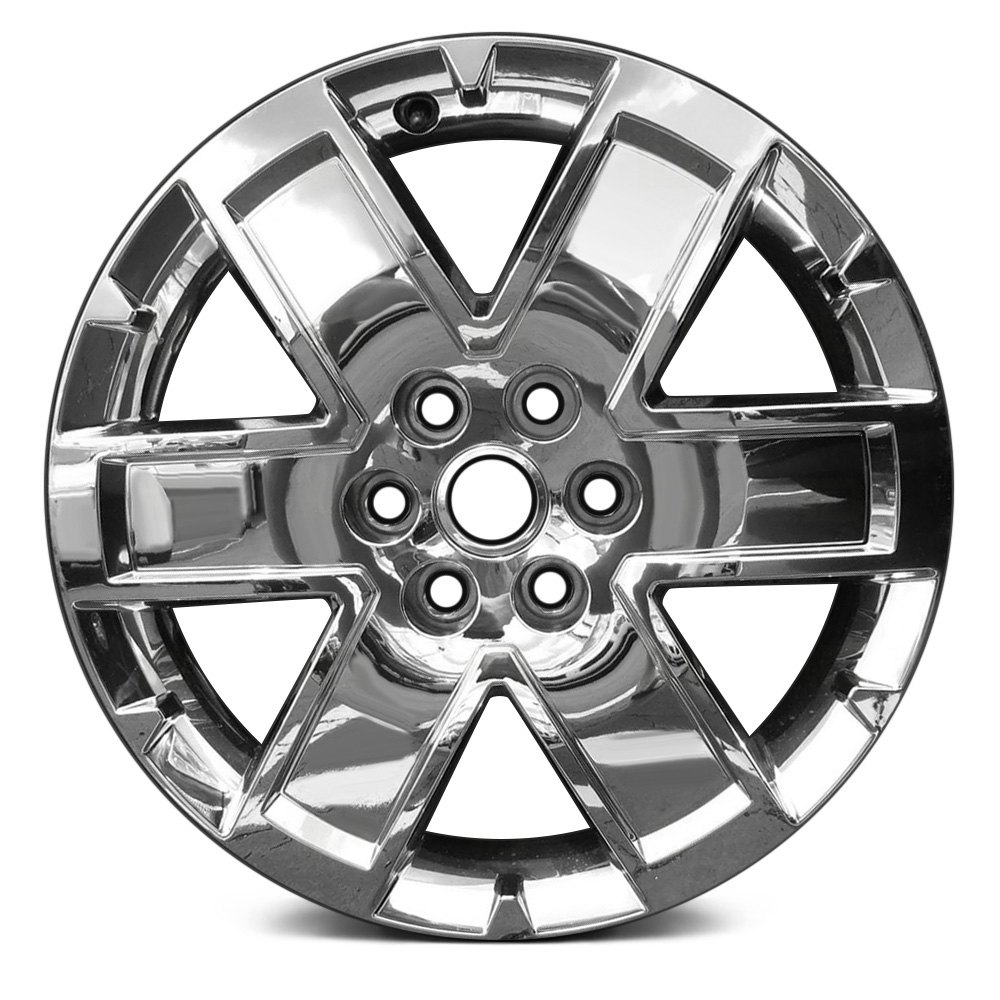 Replace® ALYGC028X86N - 6 I-Spoke Cladded Chrome 20x7.5 Alloy Factory ...