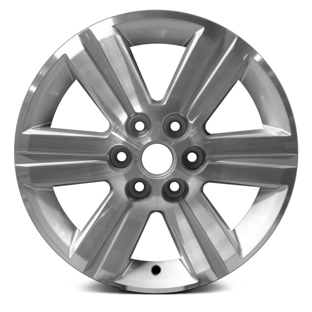 Replace® ALYGP058U10 - 6 I-Spoke Machined and Bright Silver 18x7.5 ...