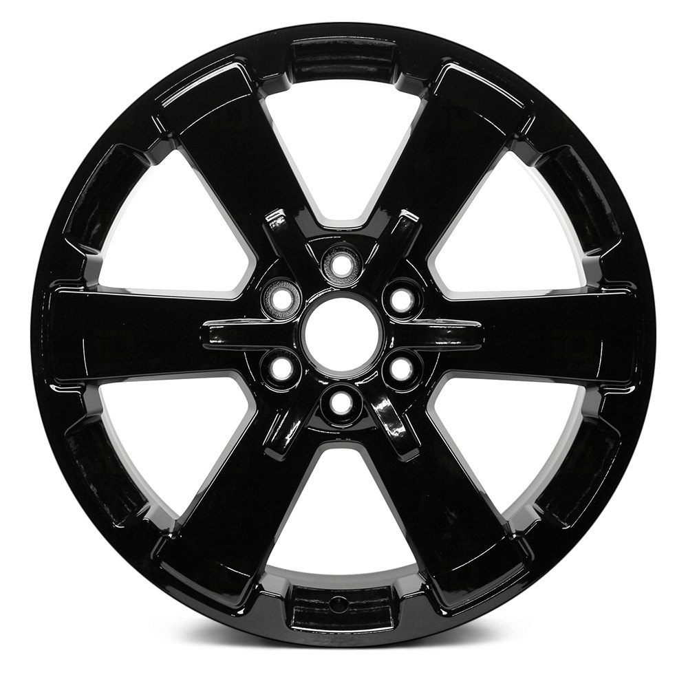 Replace® ALYGQ063U45 - 6 I-Spoke Gloss Black 22x9 Alloy Factory Wheel ...