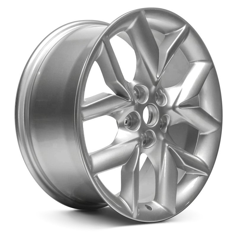 Replace® ALYGP063U20 - 5 V-Spoke Bright Sparkle Silver 19x8.5 Alloy ...