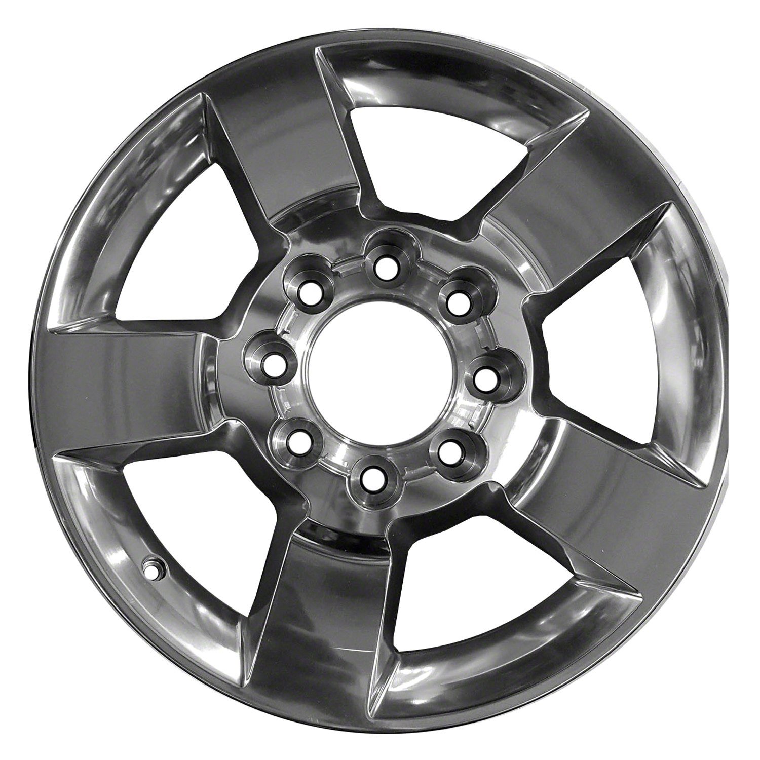 Replace® - Chevy Silverado 2500 2017 5-Spoke OE Chrome 20x8.5 Alloy ...