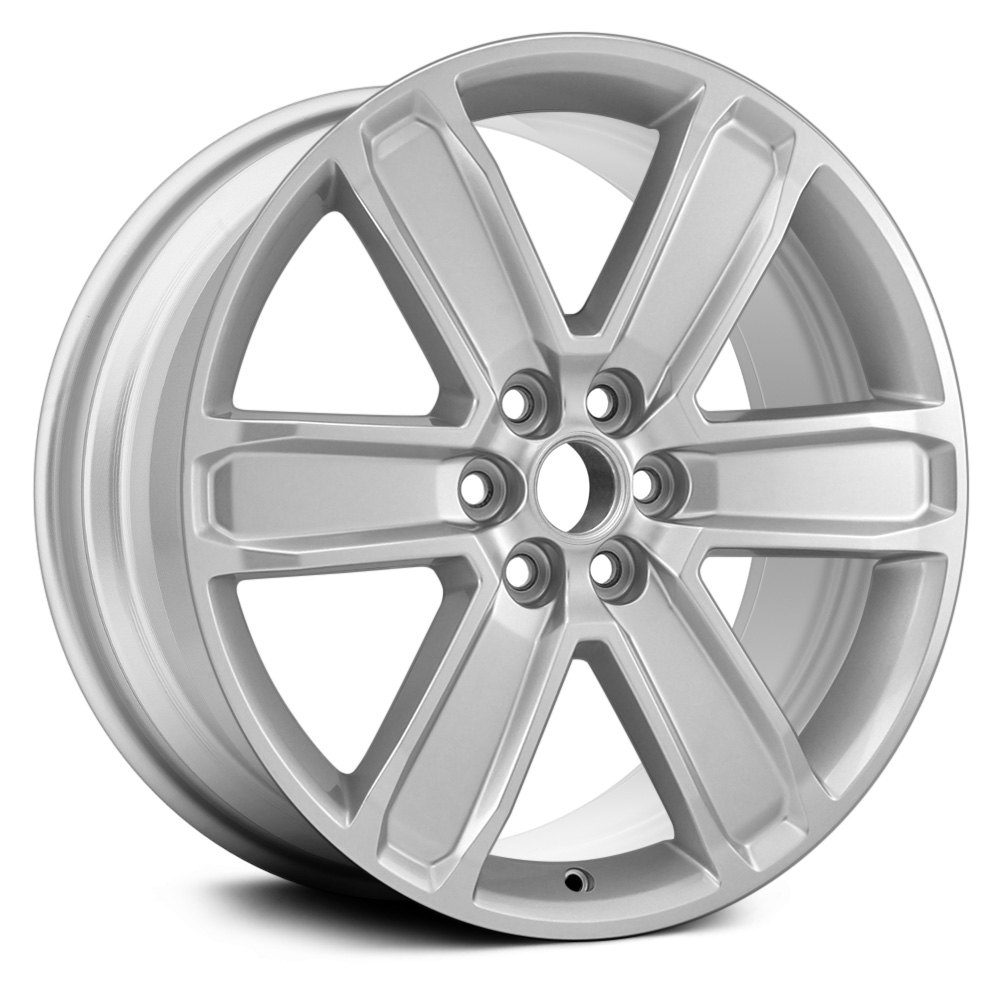 Replace® ALYGR049U20 - 6 I-Spoke Bright Silver Metallic 20x8 Alloy ...