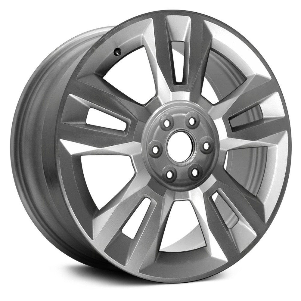 Replace® ALYGT048U10 - Double 5-Spoke Silver with Machined Face 22x9 ...