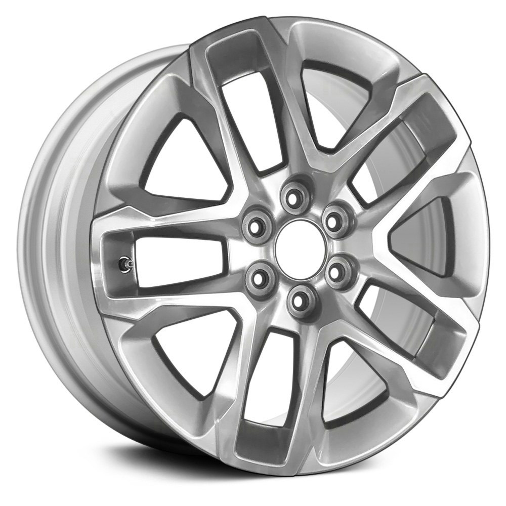 Replace® ALYGT036U20 - Double 5-Spoke Silver 18x7.5 Alloy Factory Wheel ...
