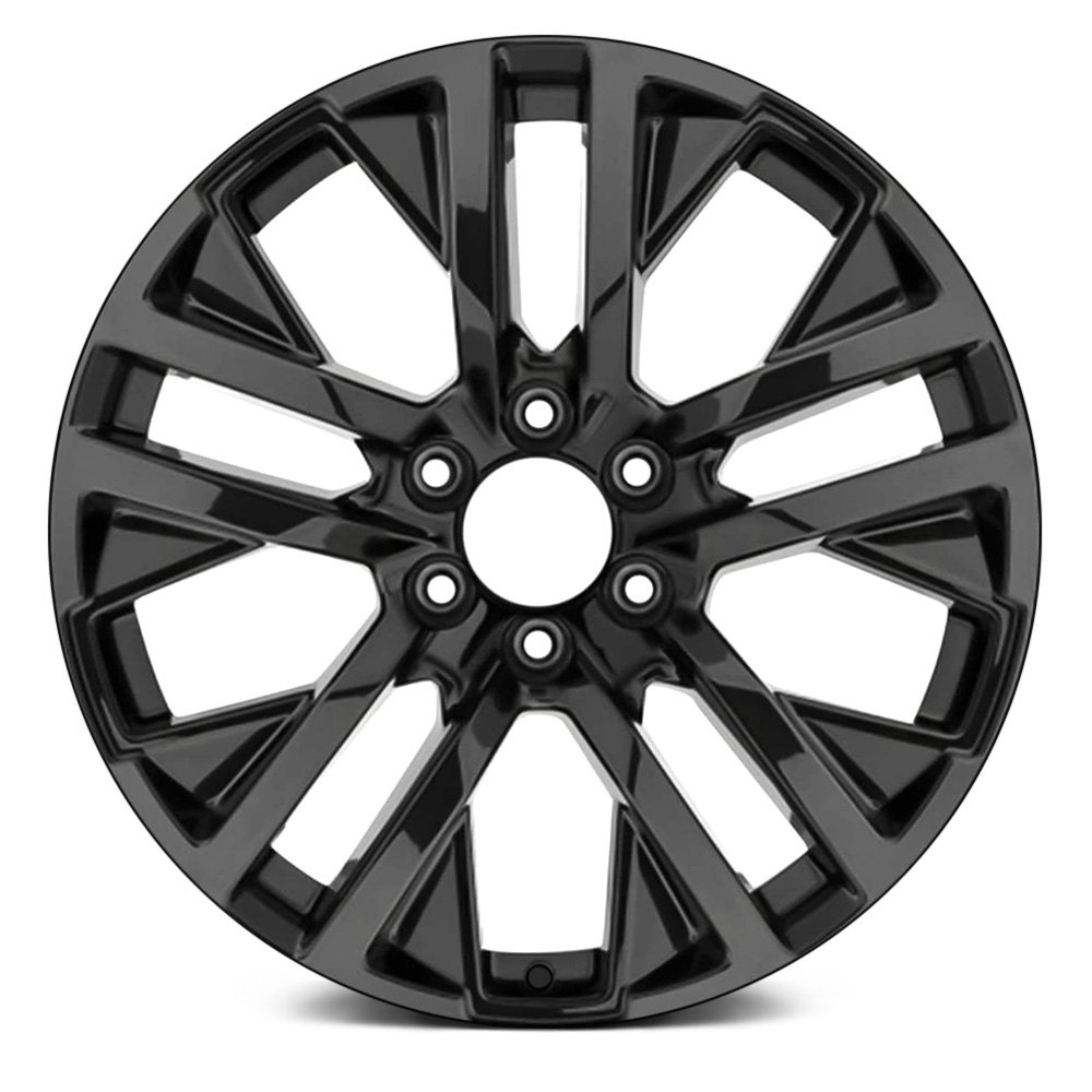 Replace® ALYGN088U45 - 10-Spoke Black 22x9 Alloy Factory Wheel ...