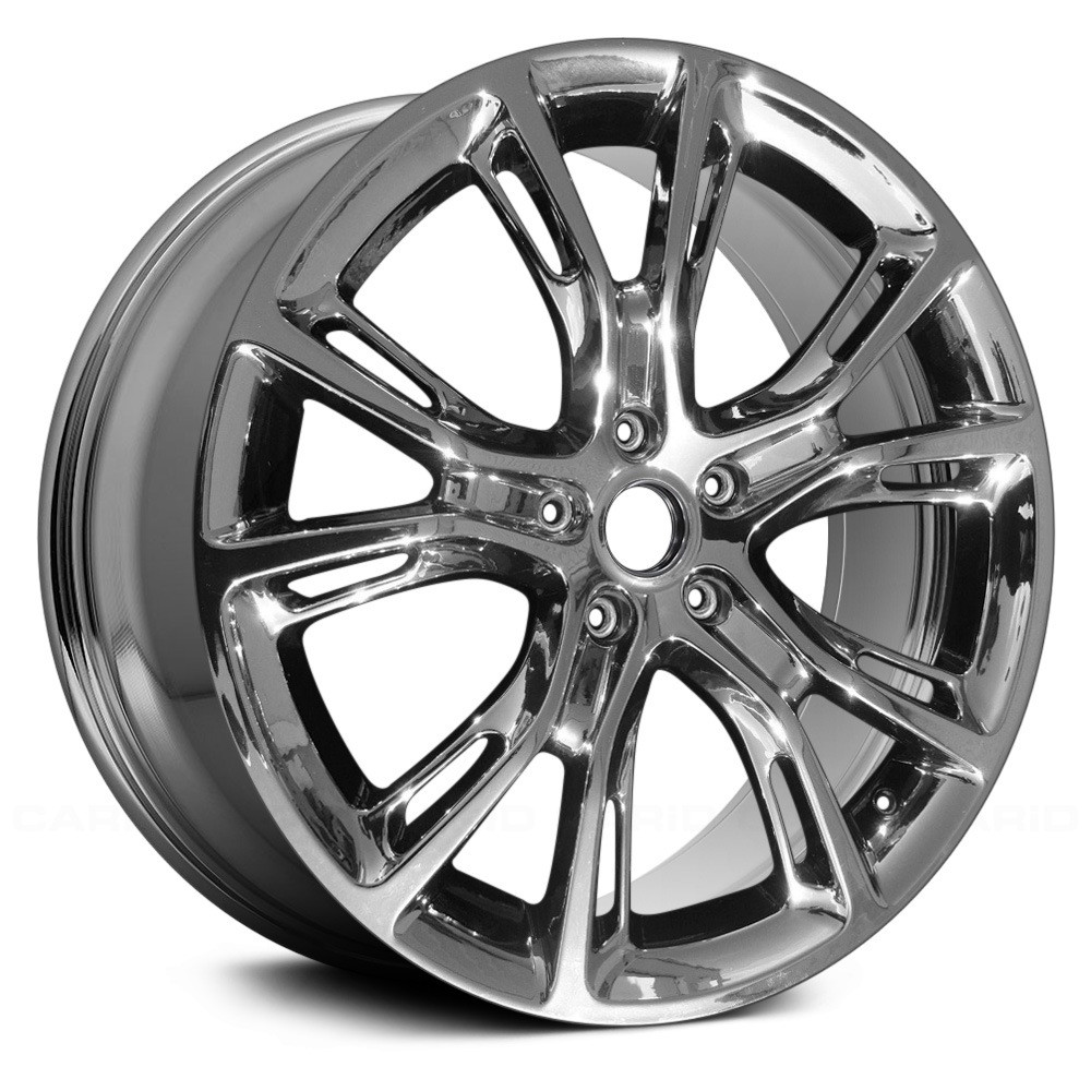 Replace® ALYJF017U95 - 5 Double V-Spoke Light PVD Chrome 20x10 Alloy ...