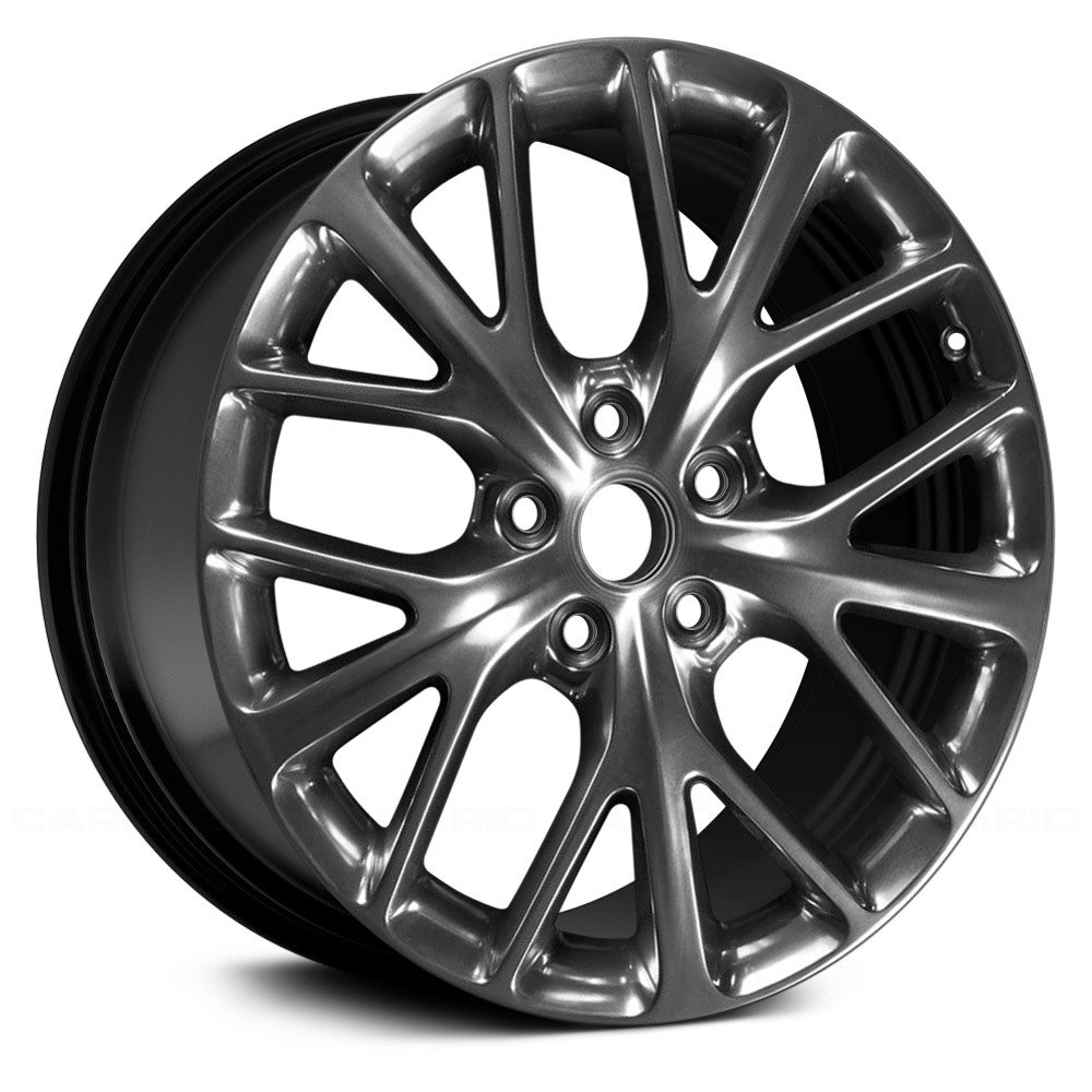 Replace® ALYCL089U45 - 5 W-Spoke Gloss Black 20x8 Alloy Factory Wheel ...