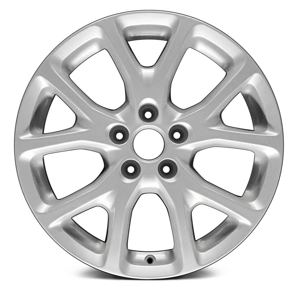 Replace® ALYJF034U20 - 5 Y-Spoke Sparkle Silver Metallic 17x7 Alloy ...