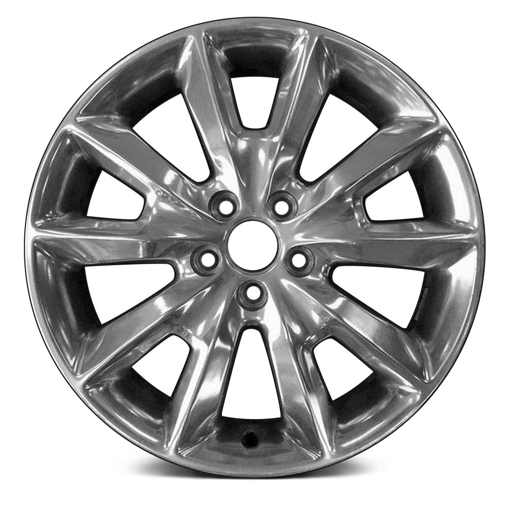 Replace® ALYJF040A20 - 5 Y-Spoke Silver with Black Primer 18x7 Alloy ...