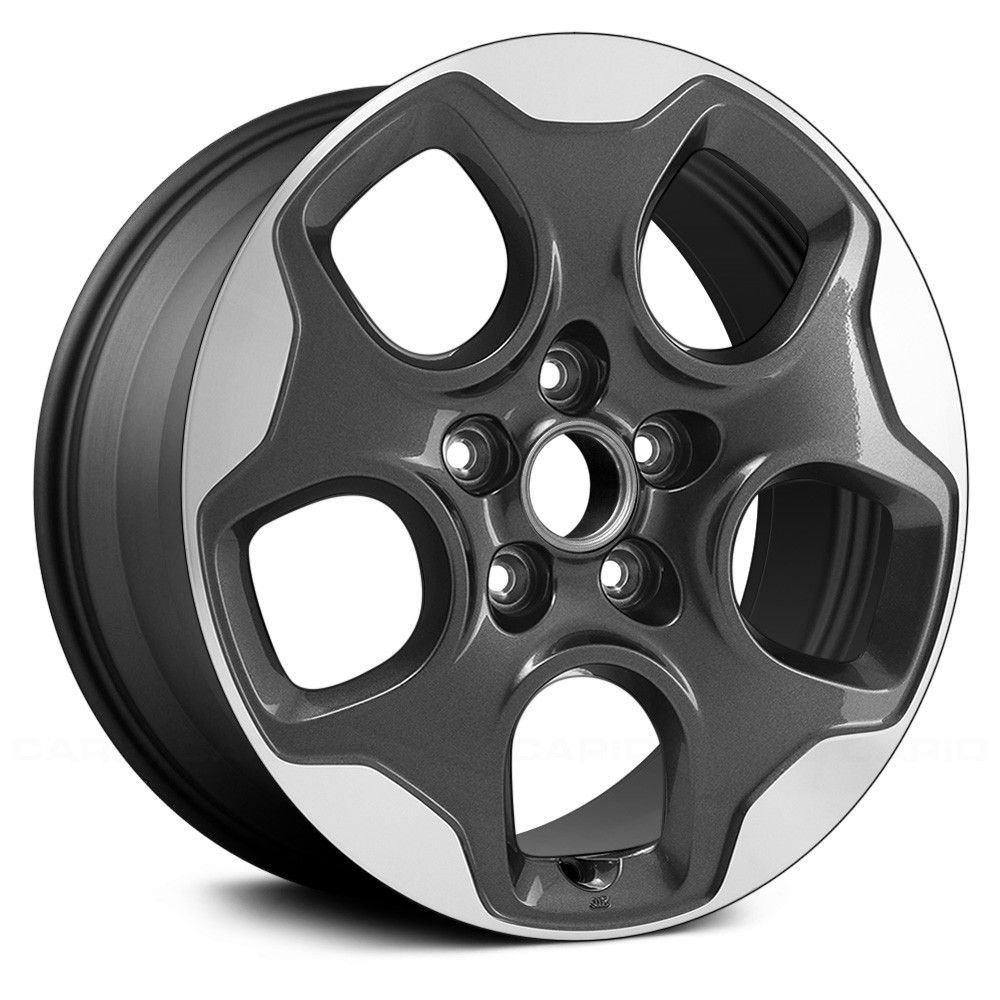 Replace® ALYJF048U30 - 5-Slot Machined and Medium Charcoal Metallic ...