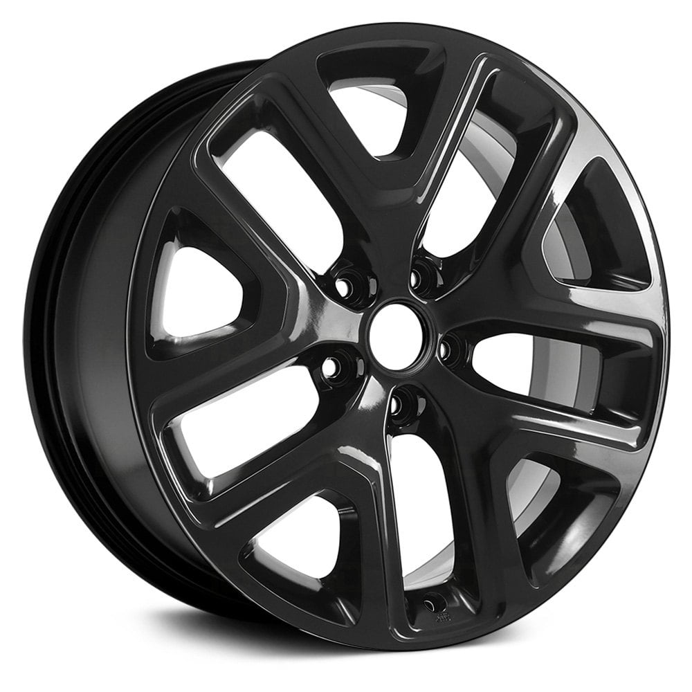Replace® ALYJF046U45 - 5 Y-Spoke Gloss Black 18x7 Alloy Factory Wheel ...