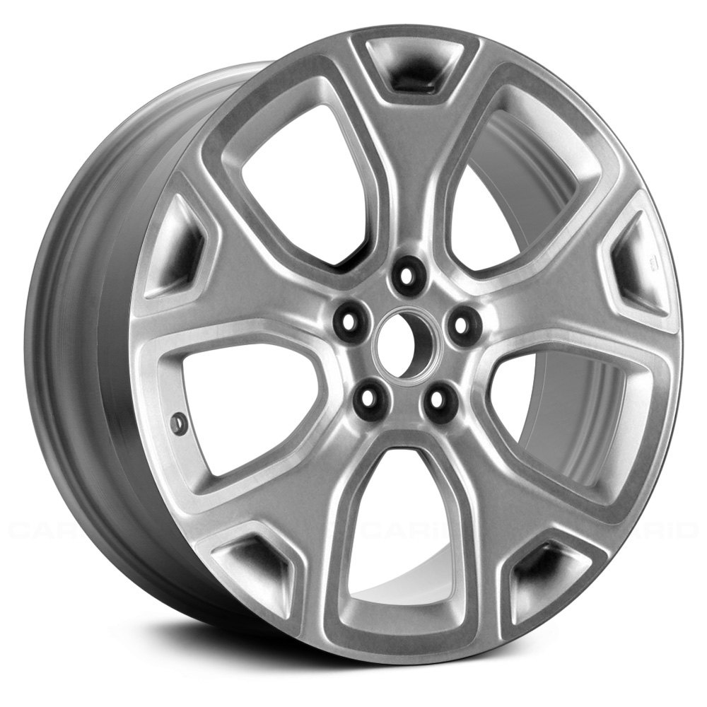 Replace® ALYJF047U10 - 10 Y-Spoke Machined and Bright Silver 18x7 Alloy ...
