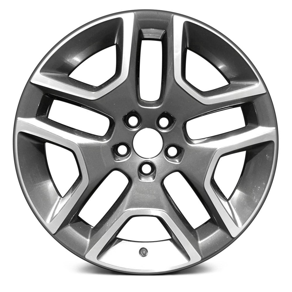 Replace® ALYJG017U30 - 5 Split-Spoke Machined Dark Charcoal Metallic ...