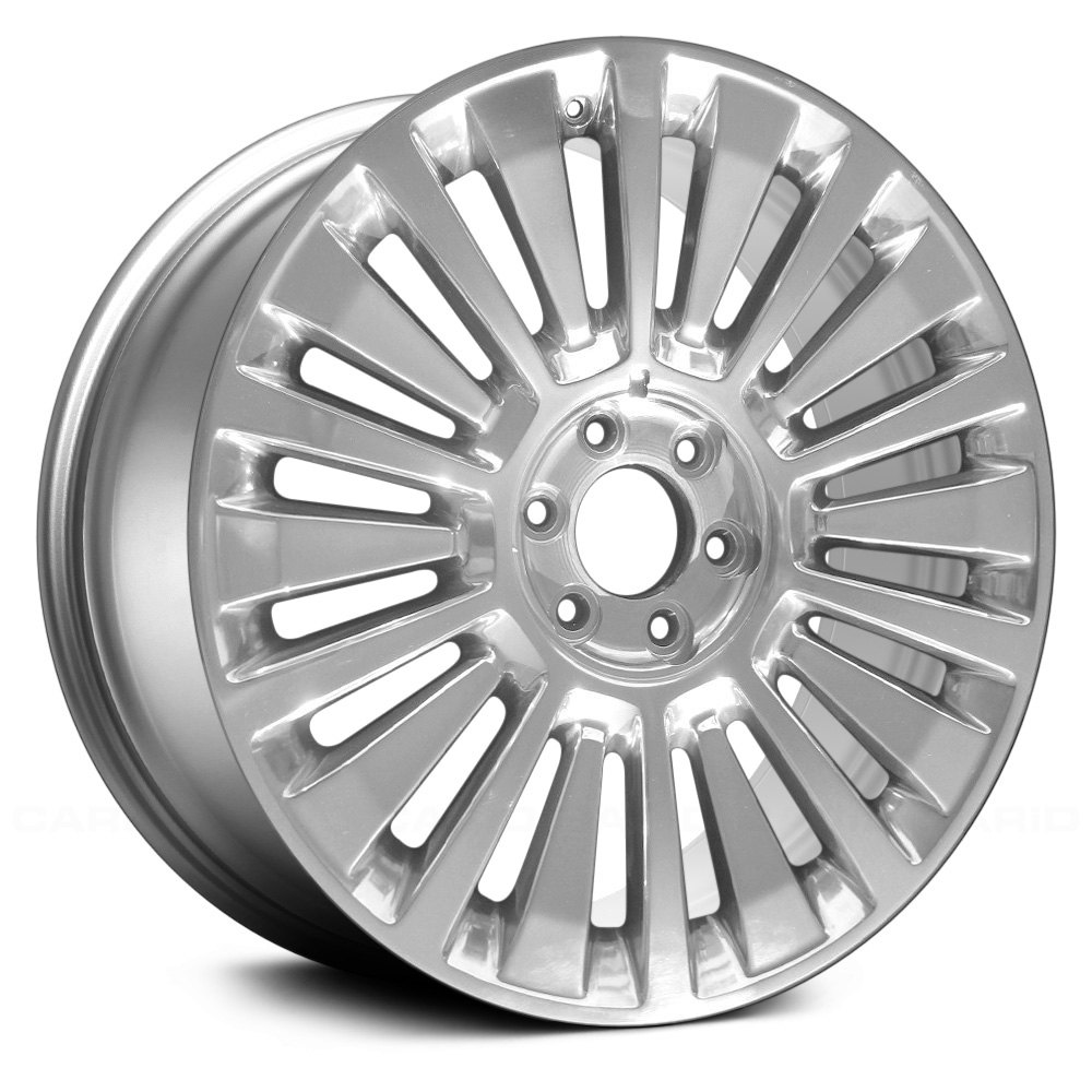 Replace® ALYFK066U77 - 20 Alternating-Spoke Machined and Bright Smoked ...