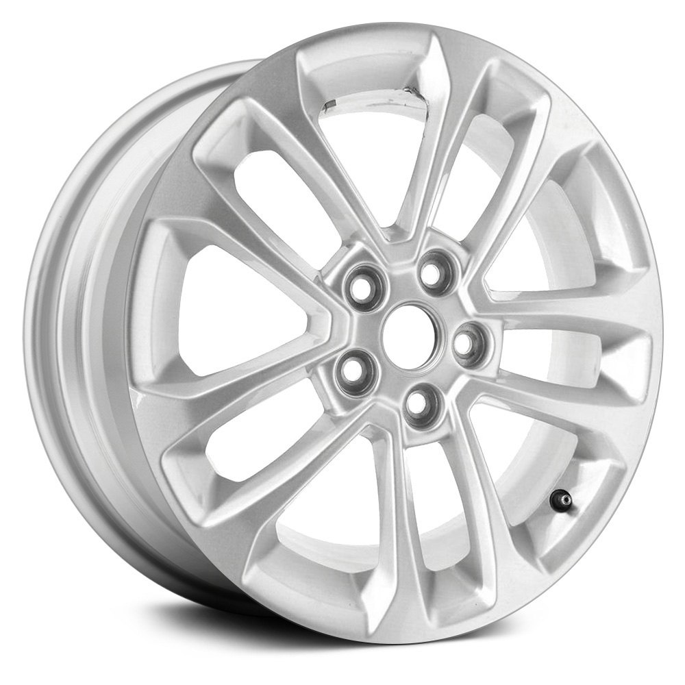 Replace® - Ford Escape 2021 Double 5-Spoke Sparkle Silver 17x7 Alloy ...