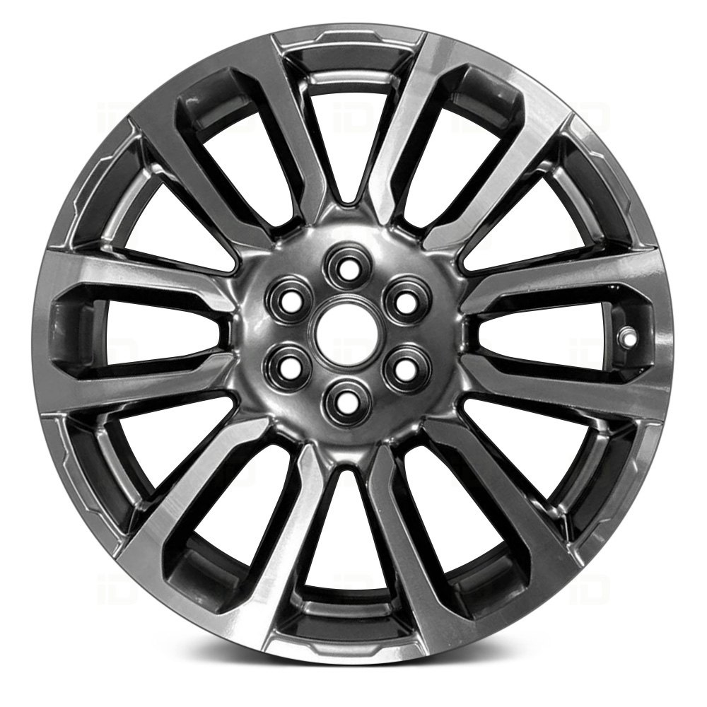 Replace® ALYGU058U79 - 6 Double-Spoke Machined Deep Black Smoked Hyper ...