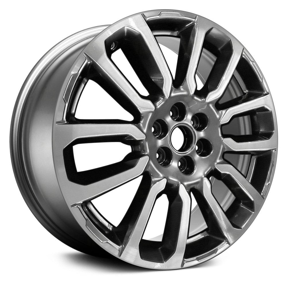 Replace® ALYGU058U79 - 6 Double-Spoke Machined Deep Black Smoked Hyper ...