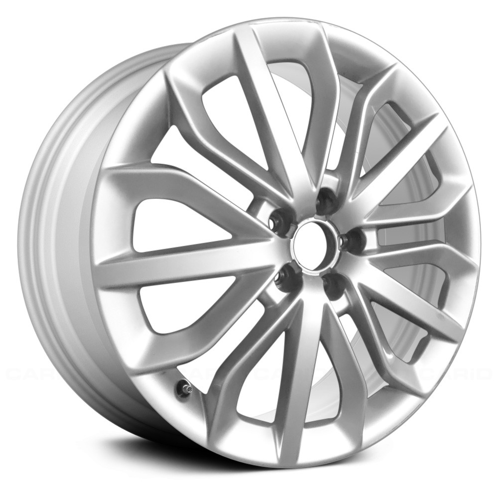 Replace® ALYAW068U20 - 5 W-Spoke Silver 19x8.5 Alloy Factory Wheel ...