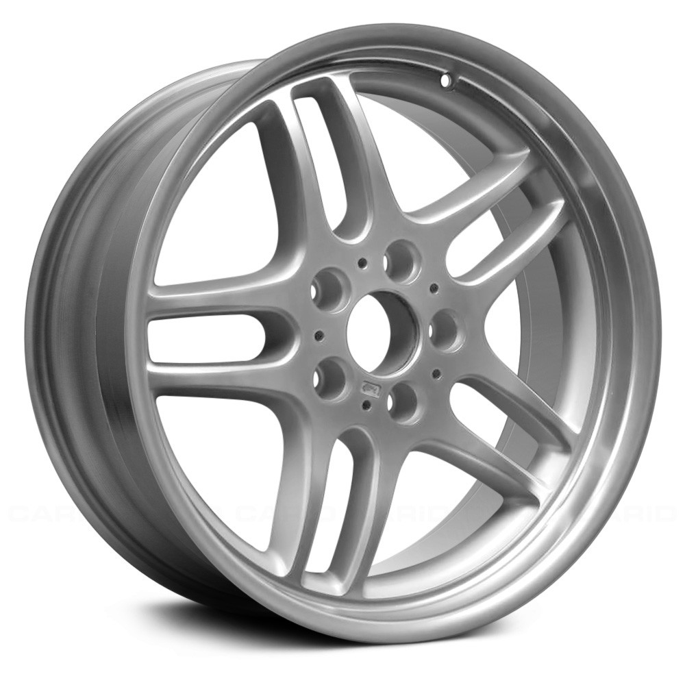 Replace® ALYBN021U10 - Double 5-Spoke Bright Sparkle Silver Face with ...