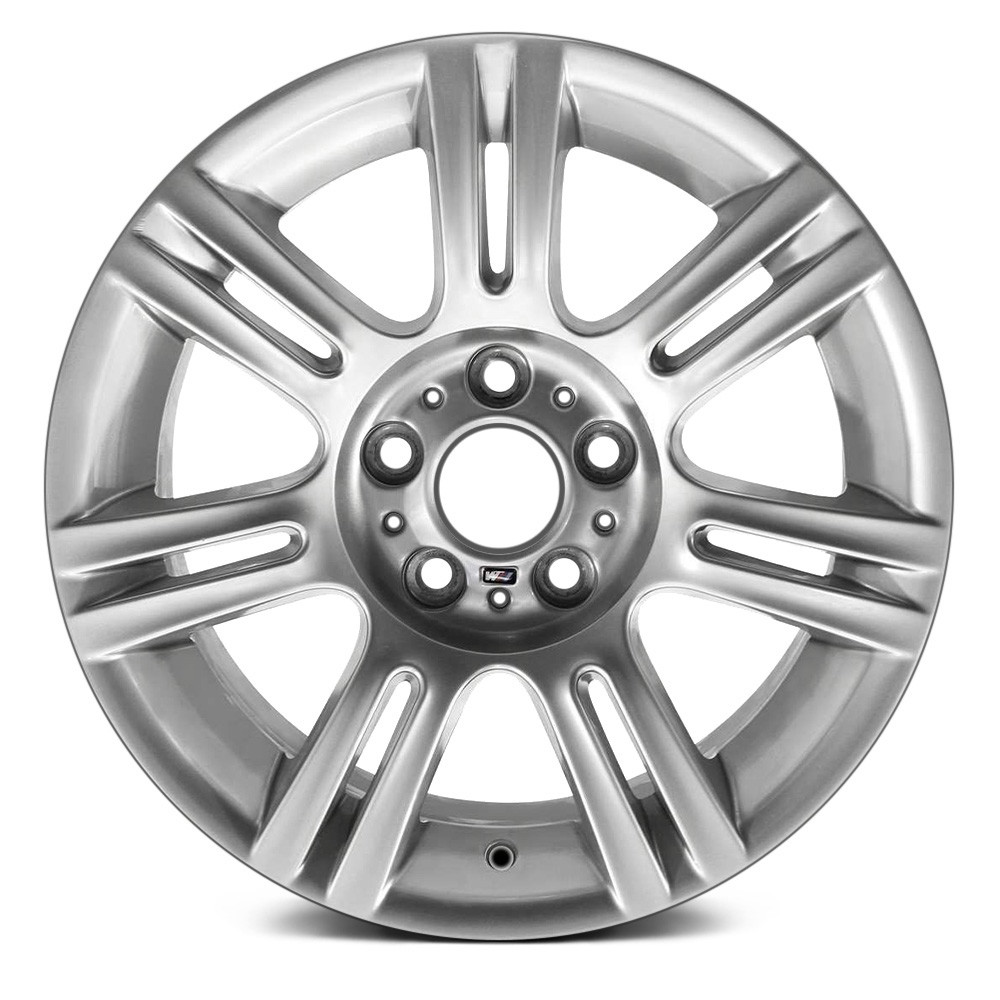 Replace® ALYBS044U77 - 7 Double I-Spoke Bright Hyper Silver 17x8.5 ...