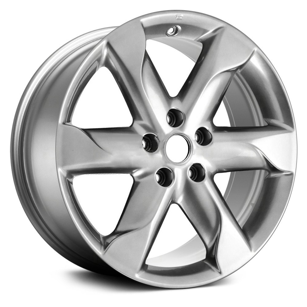 Replace® ALYNL032U77 - 6 Turbine-Spoke Hyper Silver 18x7.5 Alloy ...